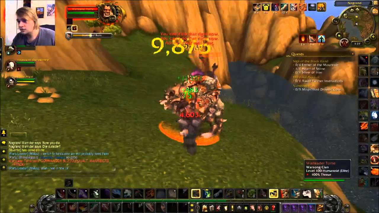 WoW Rare Spawn : Warleader Tome - YouTube