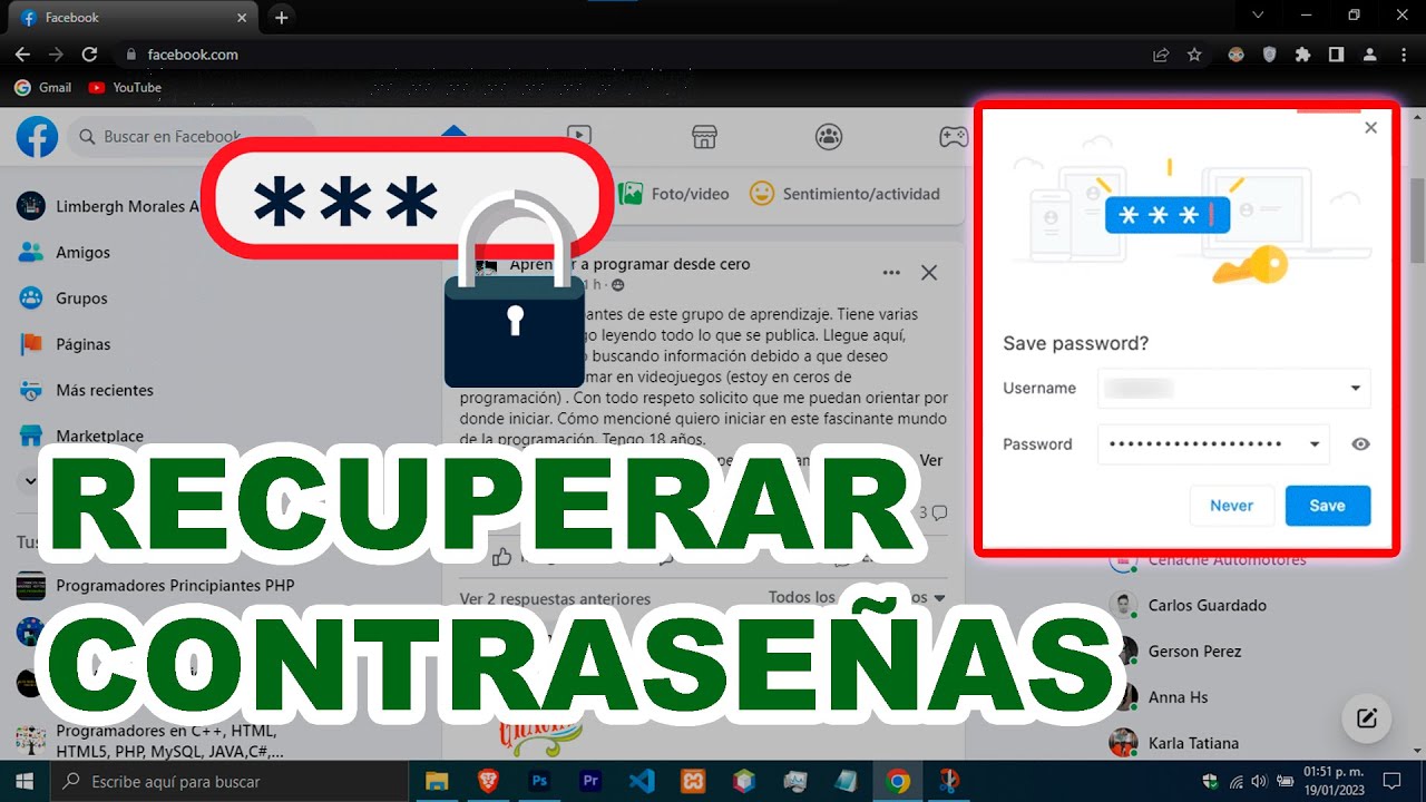 ¿Qué? ¿Cómo funciona esto? Descubre cómo acceder a tus contraseñas ...