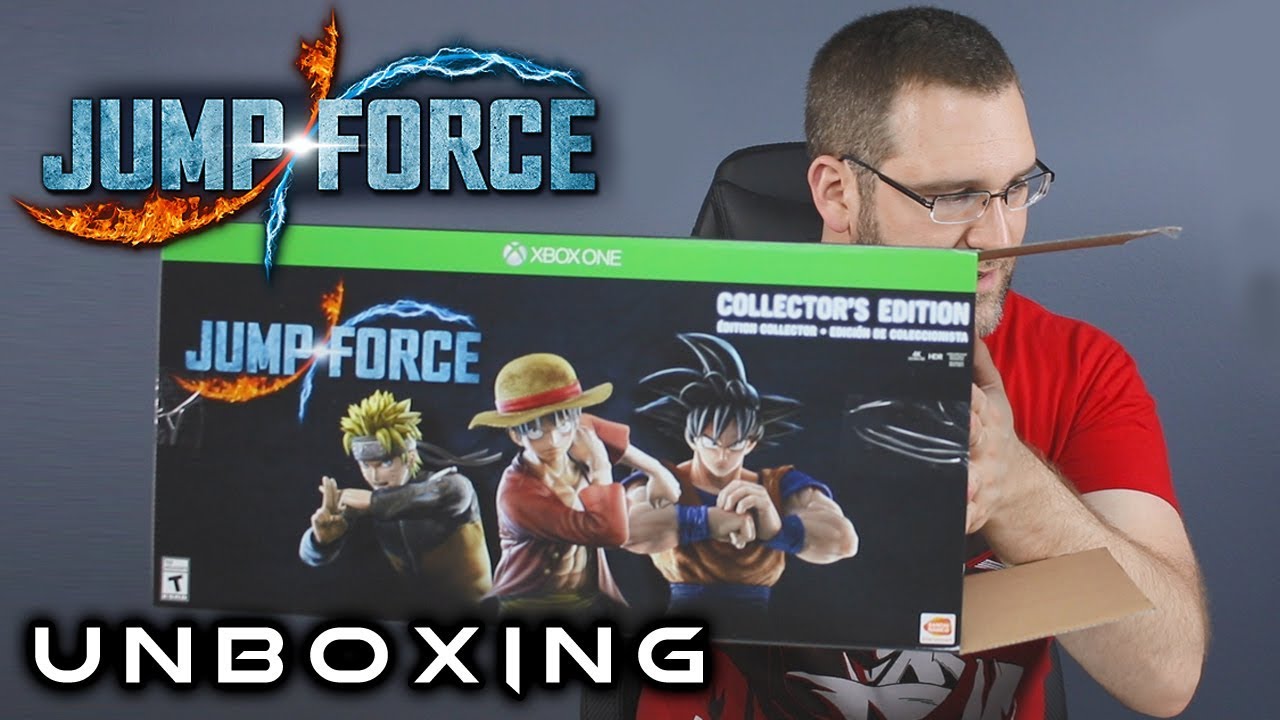 JUMP FORCE Collector's Edition Unboxing - YouTube