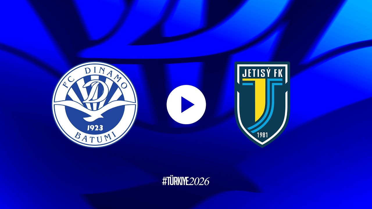 Dinamo Batumi v FC Zhetysu | #Türkiye2026 - YouTube