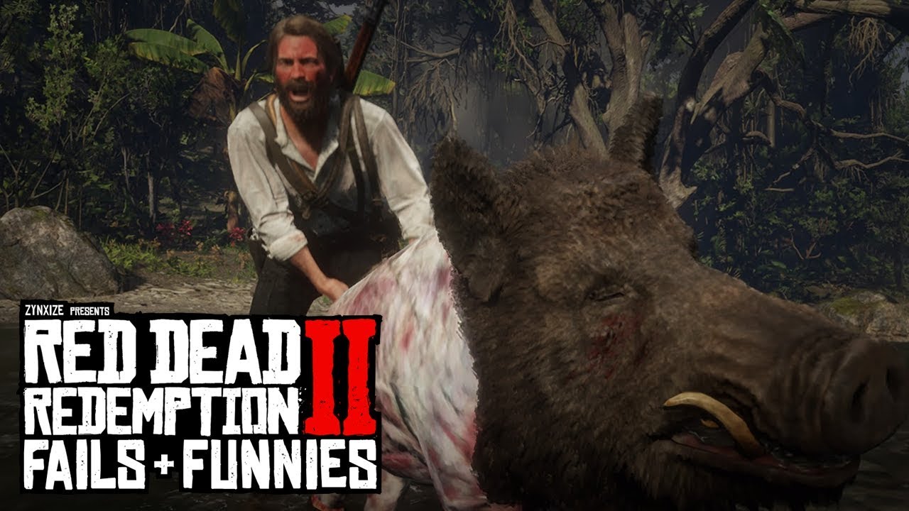 Red Dead Redemption 2 - Fails & Funnies #20 - YouTube