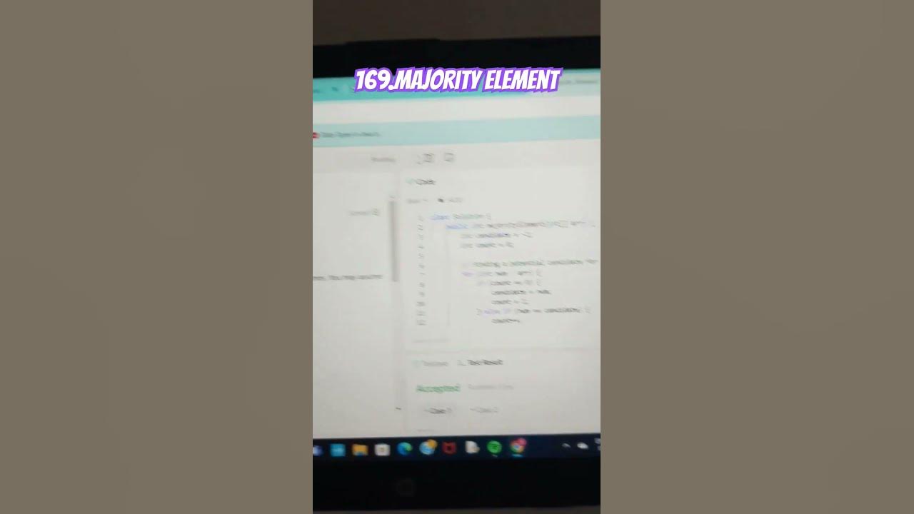 169majority Element Leetcode Java Coding Gfg Leetcode Trendingshorts Java Trending