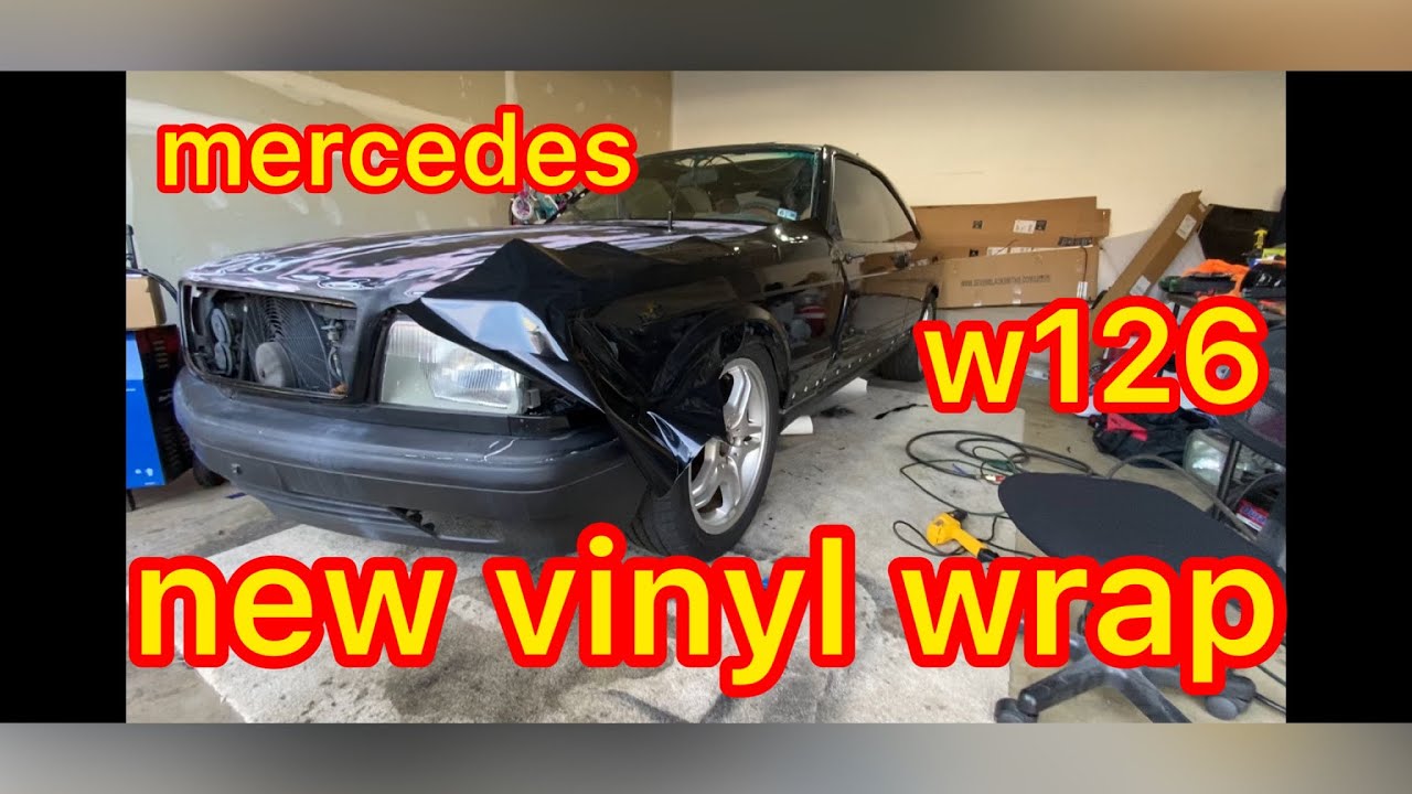 1985 mercedes w126 sec restoration (part #3/4) - YouTube