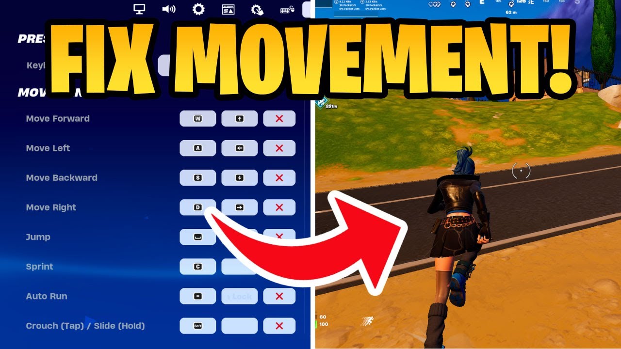 How To FIX MOVEMENT in Fortnite Chapter 5 - YouTube
