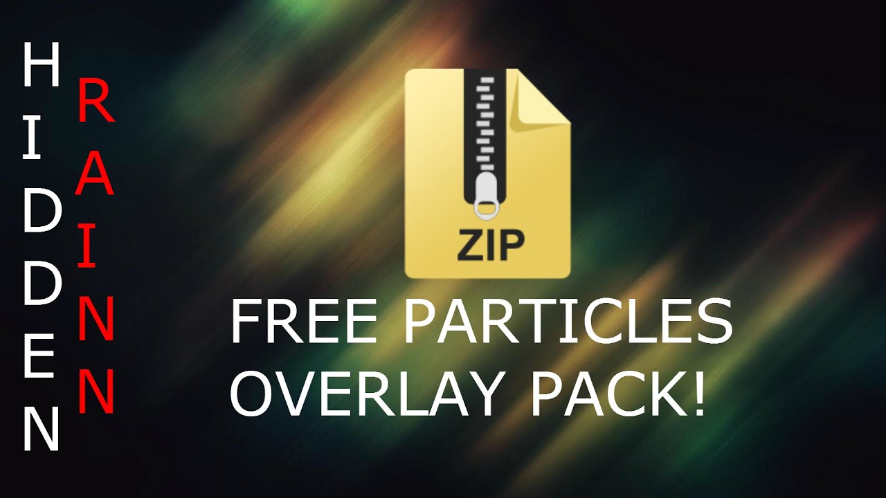 FREE PARTICLES OVERLAY PACK #1 - YouTube