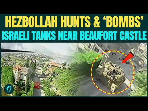 Hezbollah ATTACKS Israeli Merkava Tanks In CHILLING Drone Strike | IDF Troops FLEE In Panic