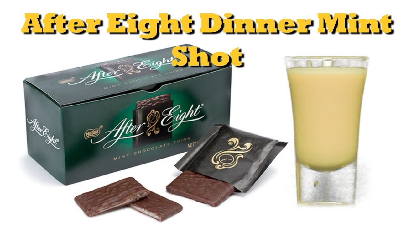 How To Make An After Eight Dinner Mint Shot | Drinks Made Easy - YouTube