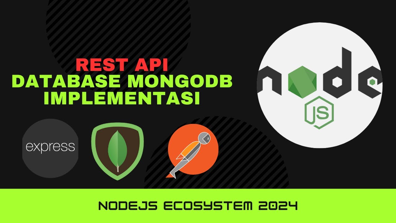 Nodejs 2024 Rest Api Mongodb Menggunakan Mongoose Youtube 9428