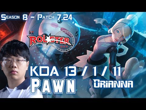 KT Pawn ORIANNA vs MALZAHAR Mid - Patch 7.24 KR Ranked - YouTube