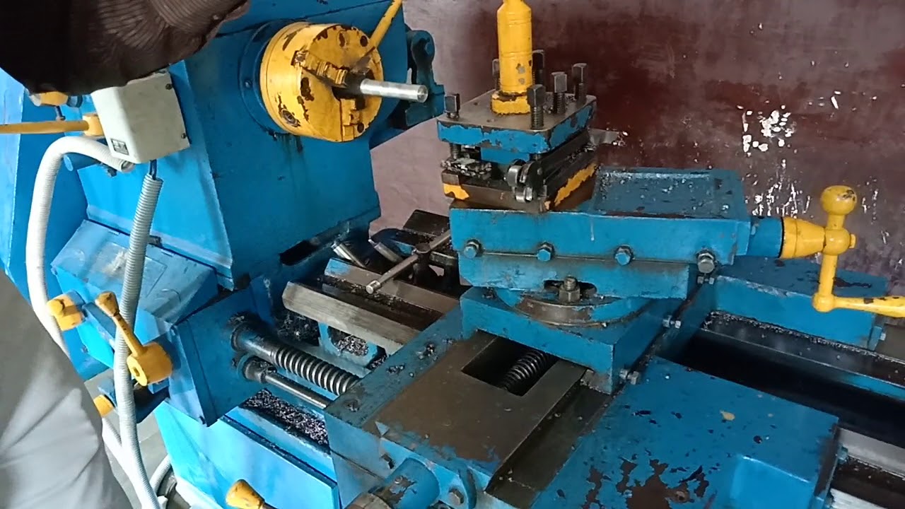 Introduction of Lathe Machine (Basic parts)... - YouTube