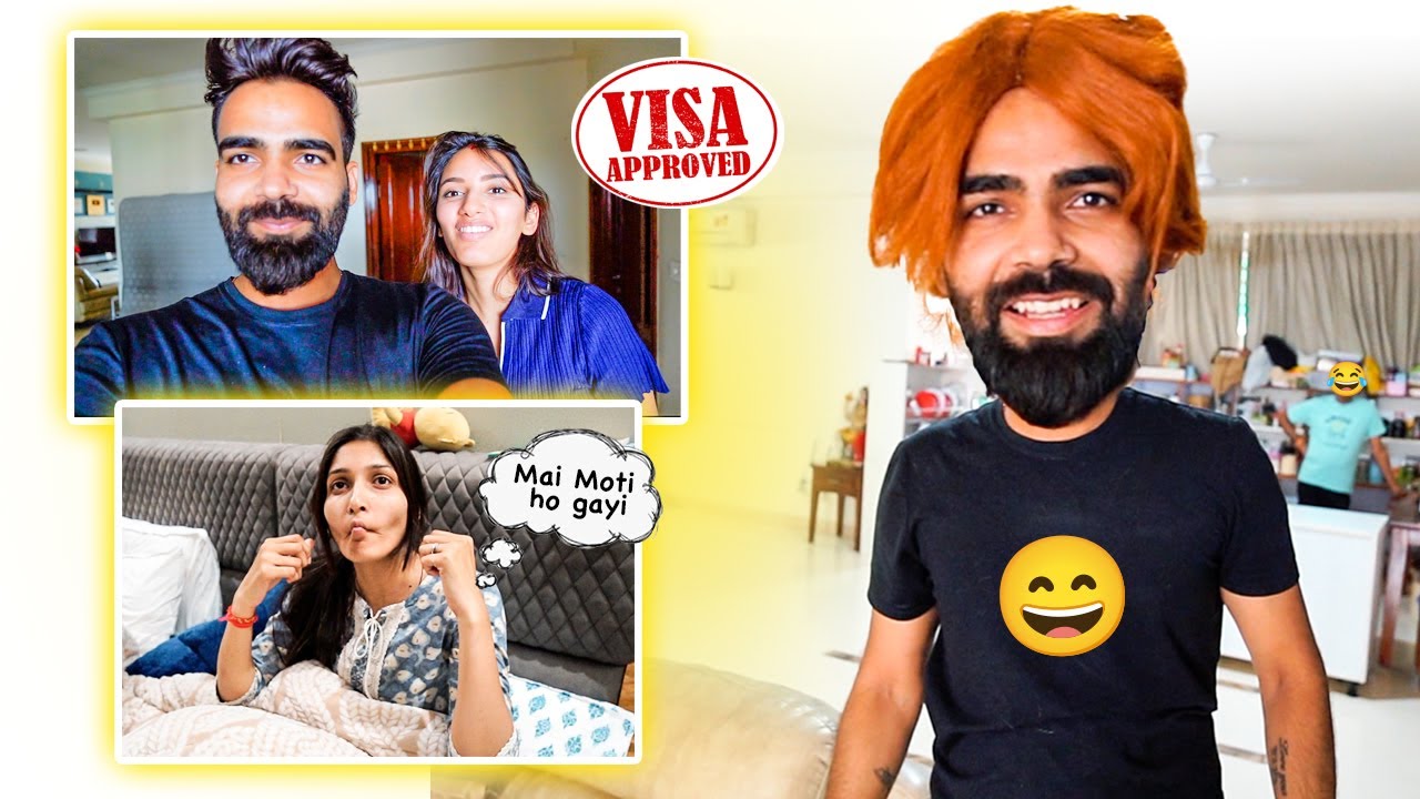 Honeymoon ke liye Visa laga diya | Ghar mei hoga fancy Dress ...