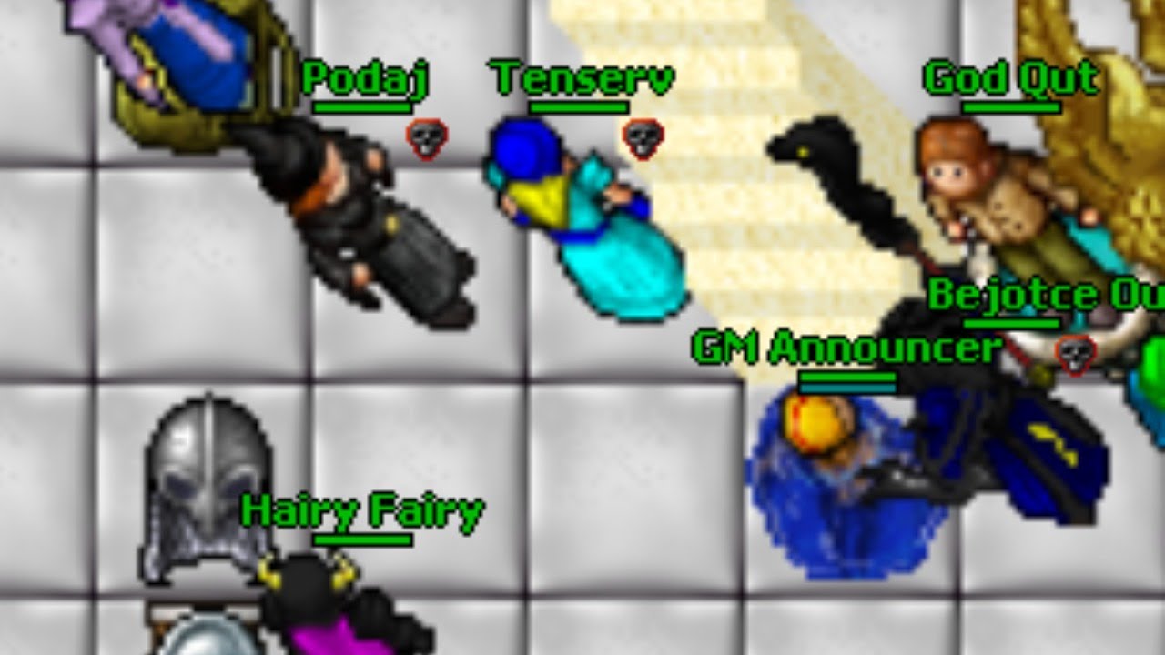 ALIEN SPACESHIP QUEST - Outcastserver.com Open-Tibia 7.6 - YouTube