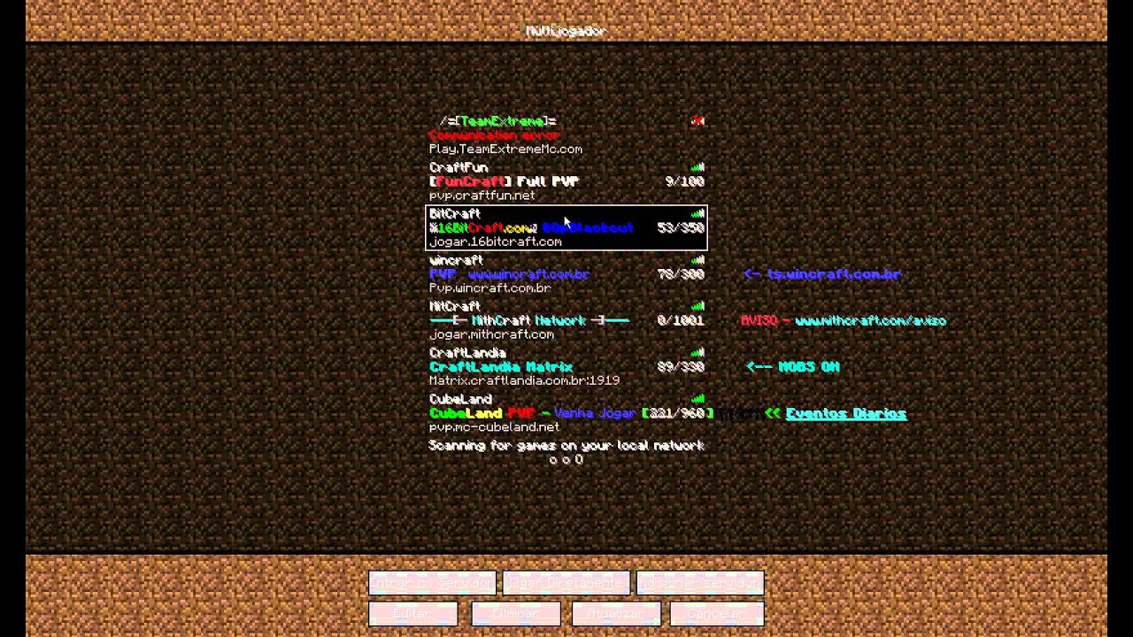 Minecraft Servers 1.5.2 2014 atualizados - YouTube