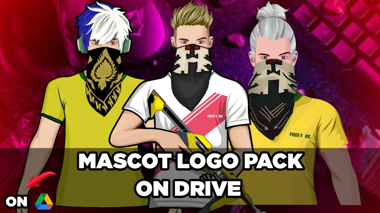 FREE FIRE MASCOT LOGO PACK | GAMING LOGO PACK | PACK ON GOOGLE DRIVE ...
