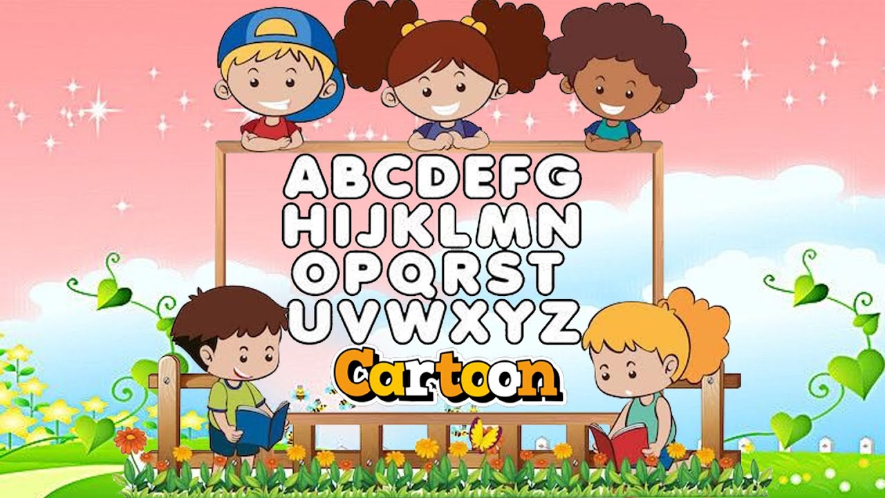 ABCD Song with Hindi Kids Cartoon | Alphabet Song for Kids | Kids Video ...
