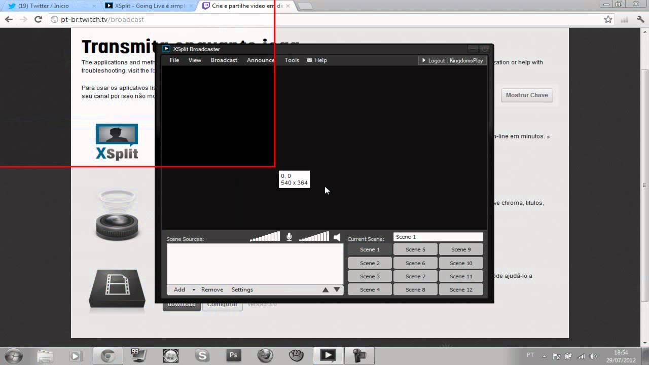 xSplit - Como Fazer Livestream [BEM Explicado] - YouTube