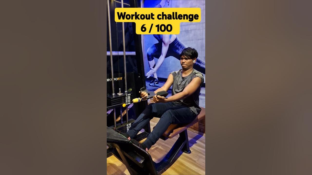 Day 6 / 100 // workout challenge // #workout #gym #gymworkout #shorts # ...