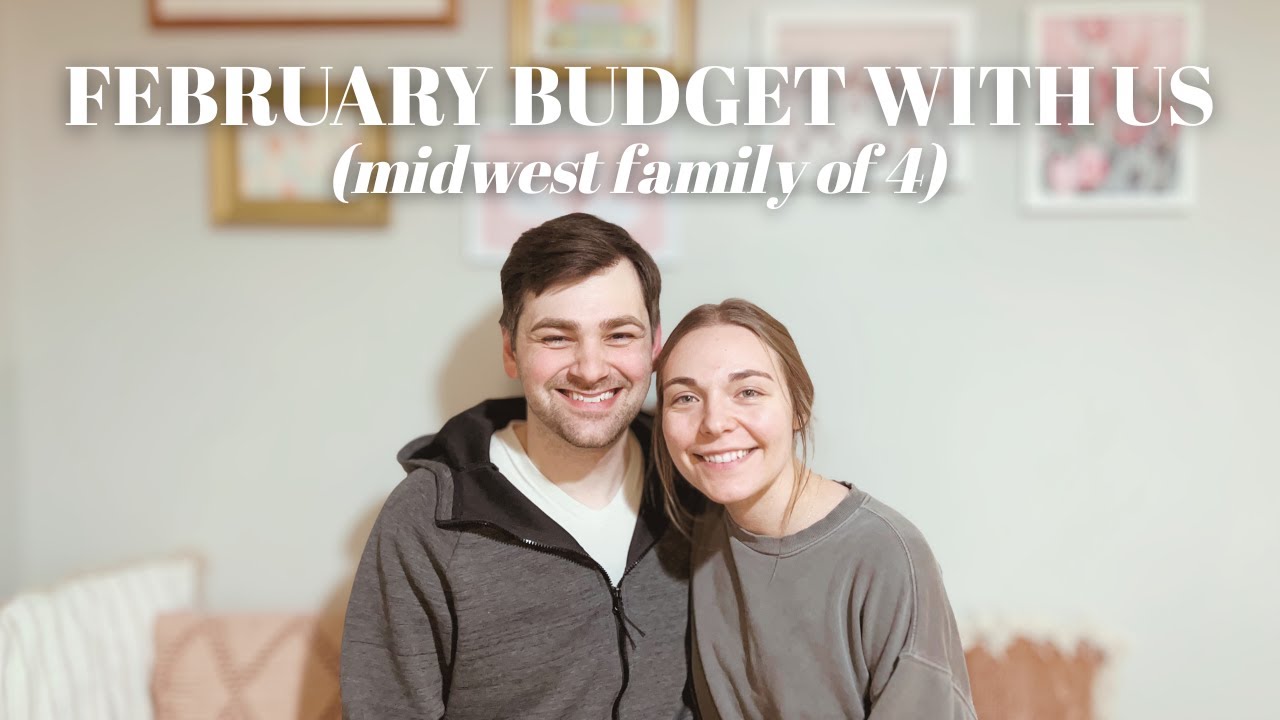 FEBRUARY BUDGET WITH US // reflecting on January + how we budget our ...