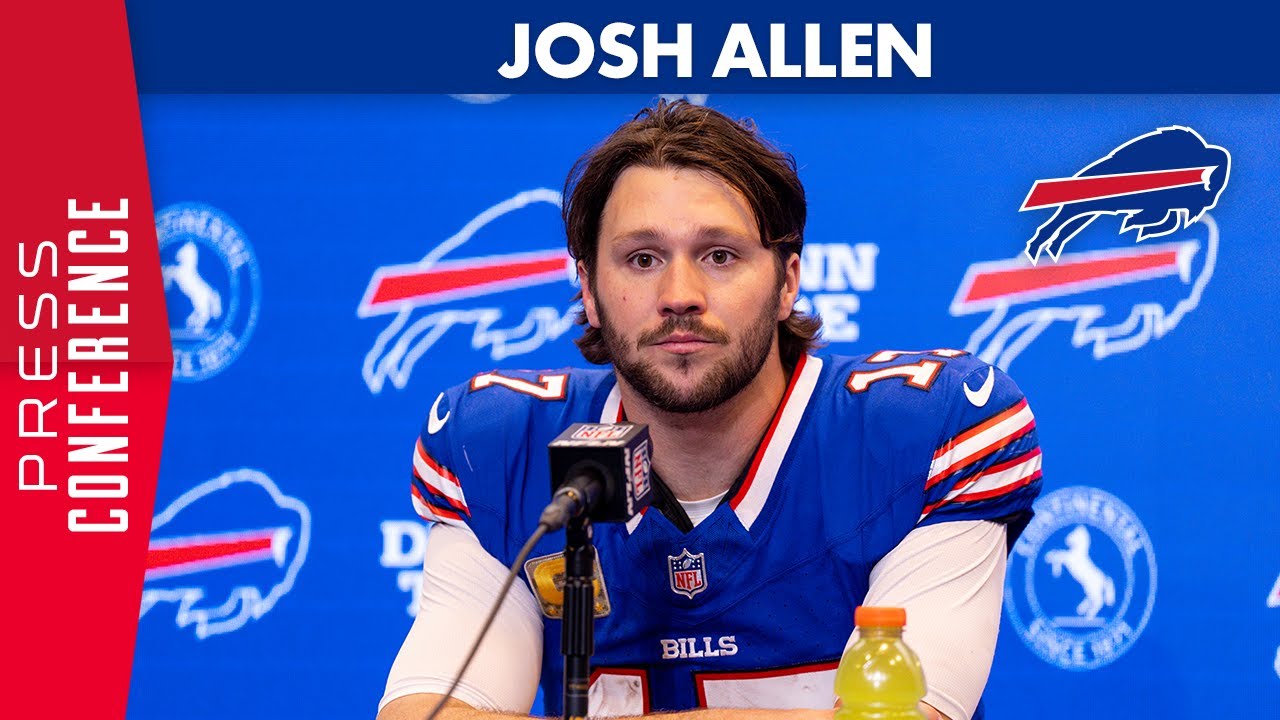 Josh Allen Speaks After 30-21 Win Over The Kansas City Chiefs ...
