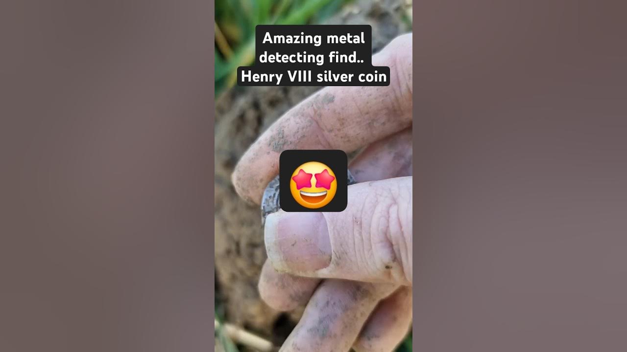 Henry VIII Silver Groat found metal detecting #metaldetecting #coincollecting #rarecoins # ...