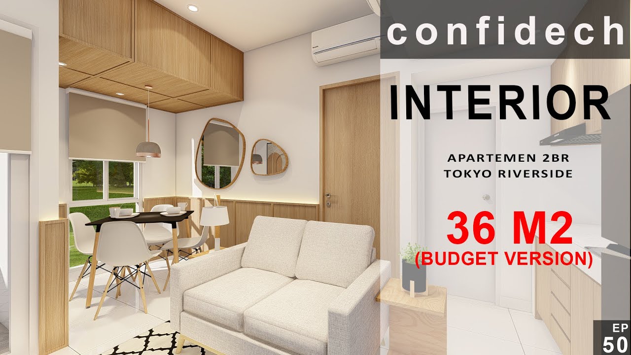 Renovasi Interior Apartemen Tokyo Riverside Unit 2 Bedroom - Japandi ...