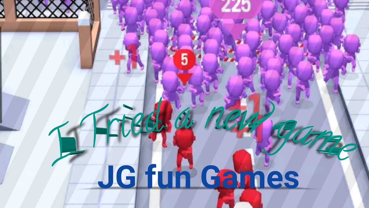 I Won the new level | Crowd City | JG Fun Games| - YouTube