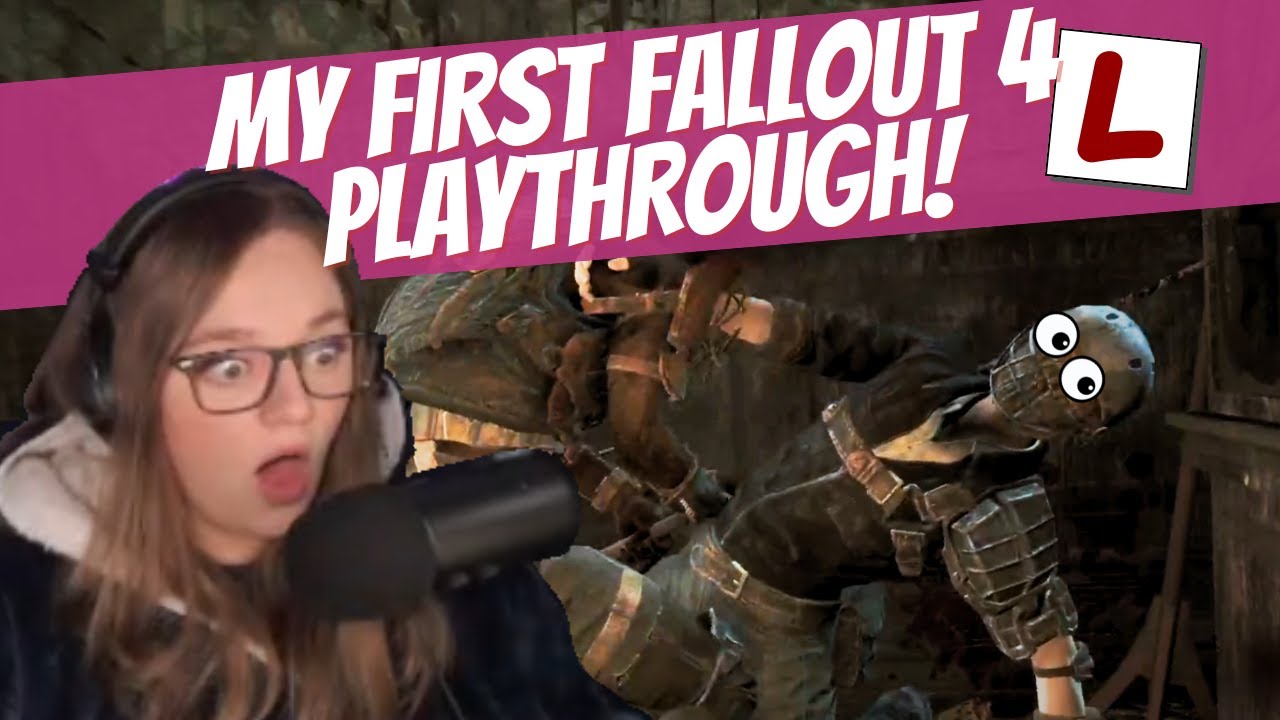 Streamer Learns To Play Fallout 4! - YouTube