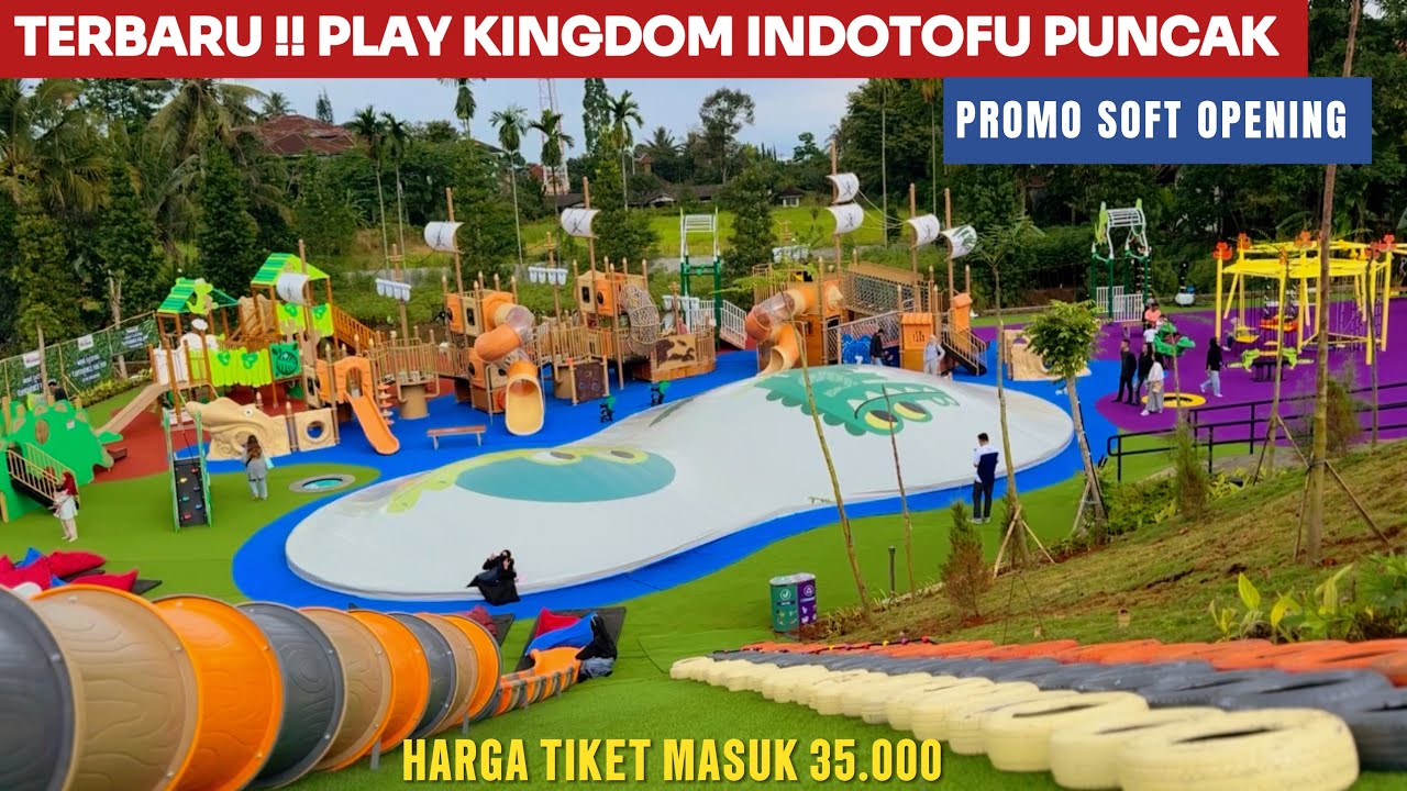 PLAYGROUND TERBESAR & TERBAIK DI PUNCAK ‼️WISATA TERBARU PUNCAK BOGOR ...