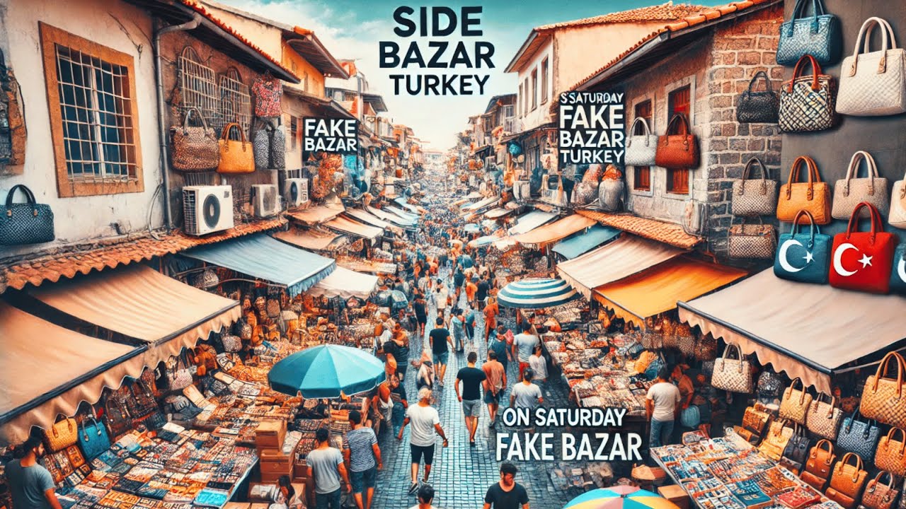 SIDE BAZAAR | ON SATURDAY FAKE Bazar TURKEY #side #turkey - YouTube