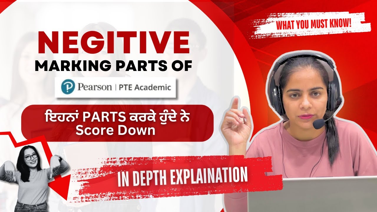 PTE Scoring System & Negative Marking Criteria | Important Tasks | Visa ...