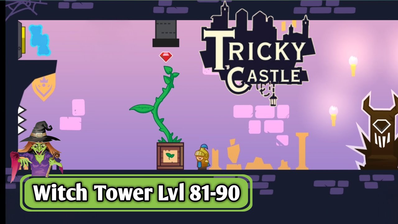 Tricky Castle // Witch Tower Level 81-90 (Floor 9) // 4K Gameplay - YouTube