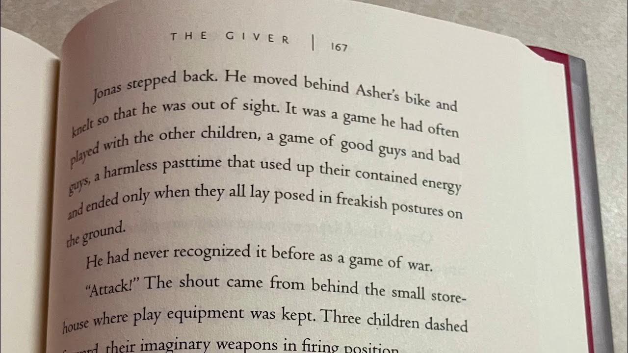 The Giver Chapter 17 - YouTube