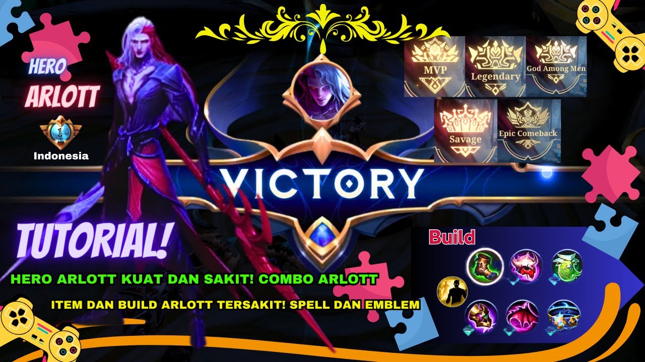 NEW ITEM TANK & TERSAKIT 2023 TUTORIAL SKILL 2 ARLOTT COMBO GAMEPLAY ARLOTT - YouTube