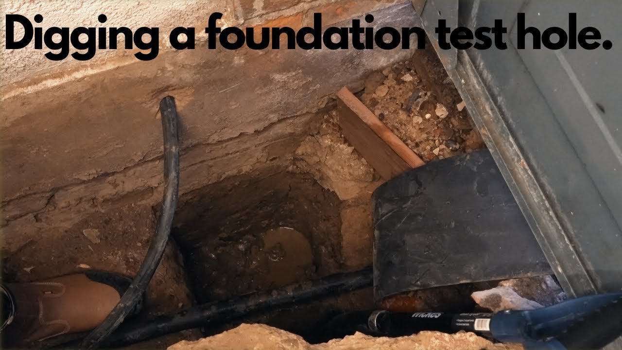 HOW TO EXPOSE AND MEASURE A STRIP FOUNDATION - BUNGALOW TO HOUSE DESIGN ...