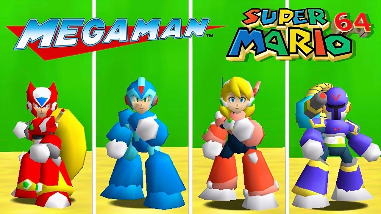 ⭐Super Mario 64 PC Port - Mega Man X - Movesets Showcase - YouTube