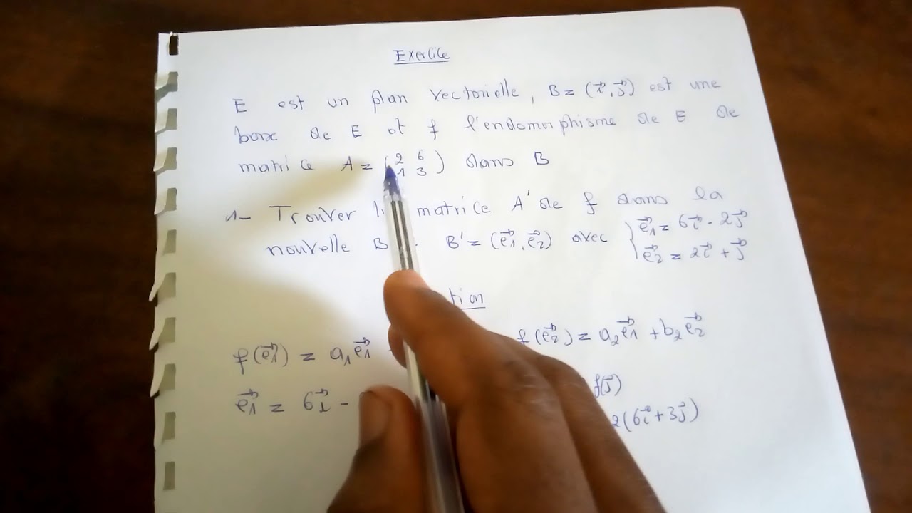La clé du changement de base - YouTube