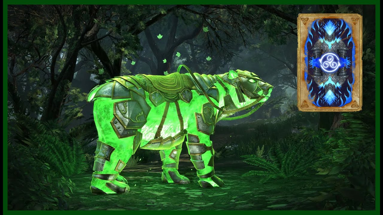 The Elder Scrolls Online - Wealdspirit Bear (Radiant Apex Mount ...