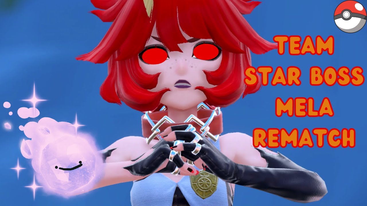 Team Star Boss Mela Rematch Pokémon Scarlet - YouTube