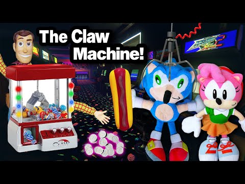 Sonic the Hedgehog Movie: The Claw Machine! - YouTube