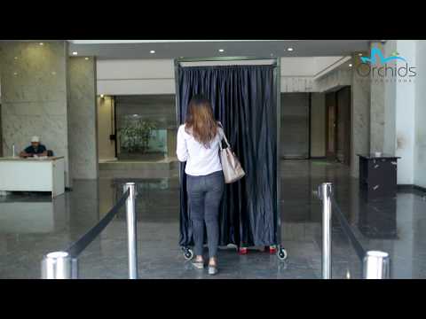 Orchids International Ladies Frisking Booth OR/LFB/02.