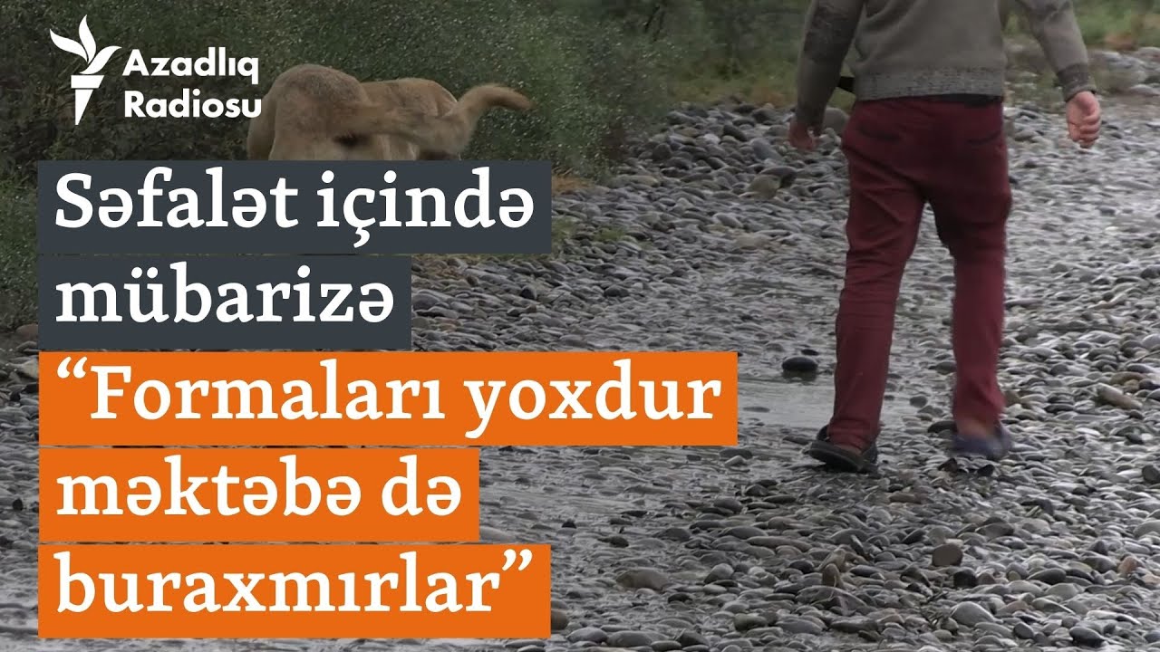 Yarımtikili ev, 300 manat maaş və səfalət: Övladlarını oxutmaq üçün ...