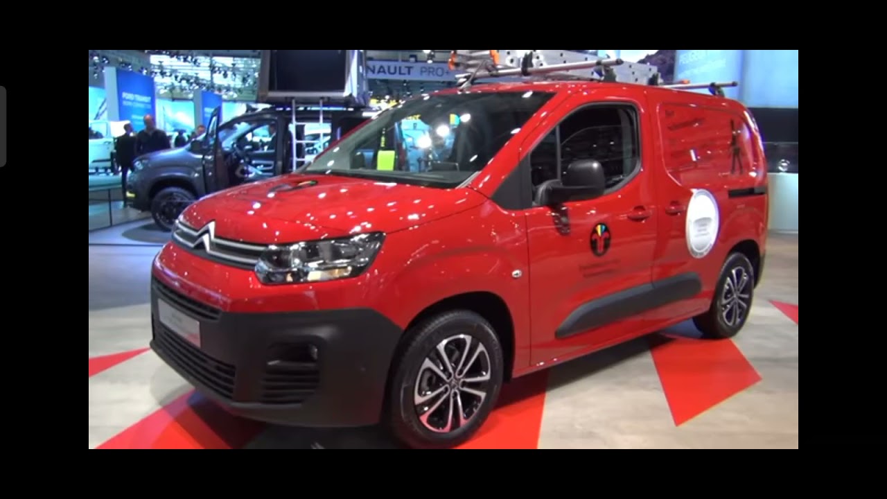 citreon red cargo car is small car - YouTube