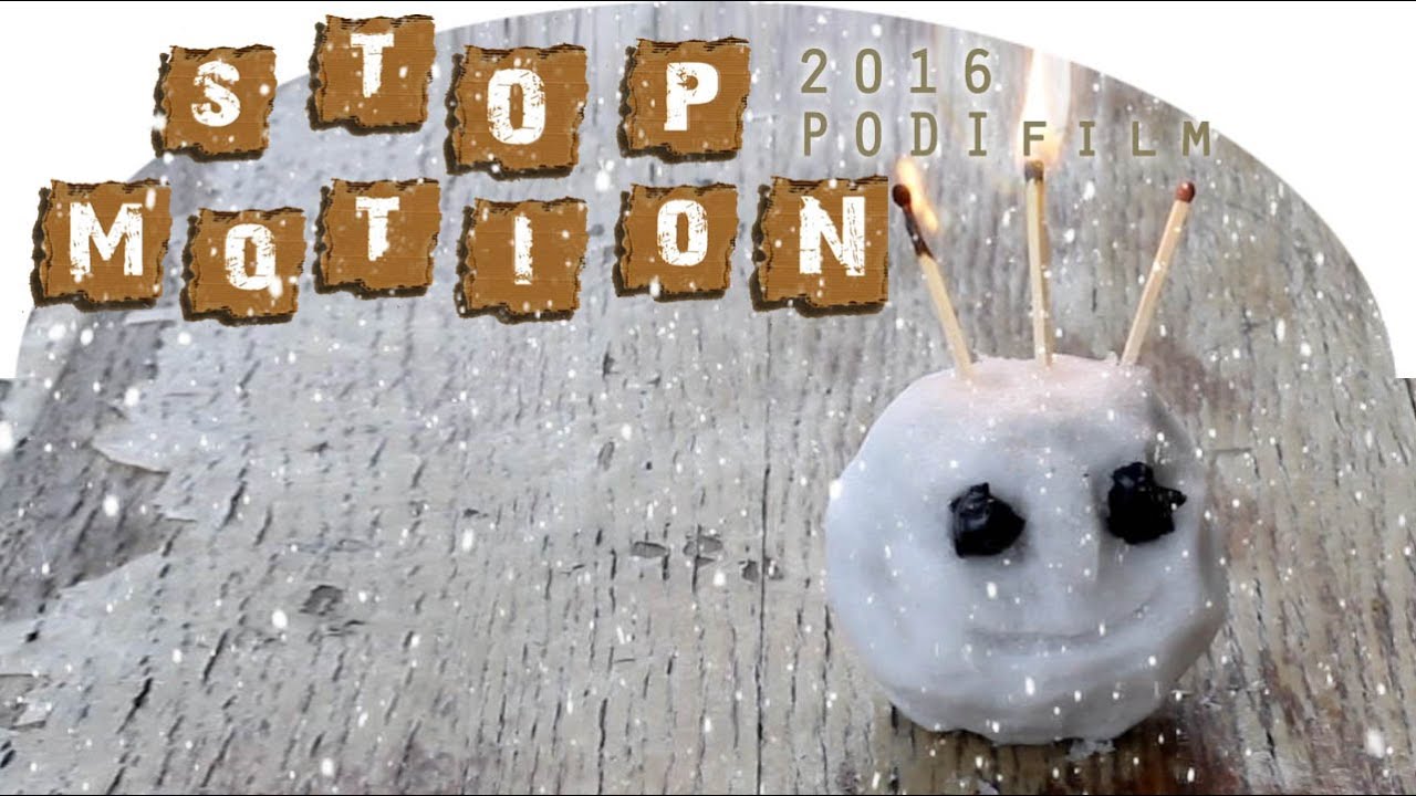 STOP MOTION | christmas snow face | 스톱모션 [HD] 2016 - YouTube