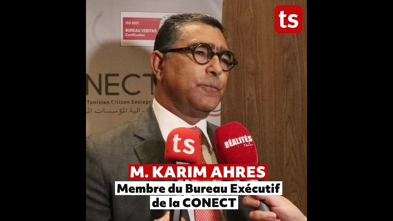 Karim Ahres Membre du Bureau Exécutif de la CONECT - YouTube