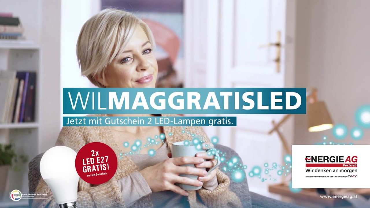 Energie AG - LED Kampagne 2018 - YouTube