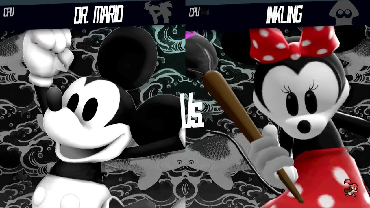 Classic Mickey Mouse Vs Epic Minnie Mouse - Requested Smash Battle ...