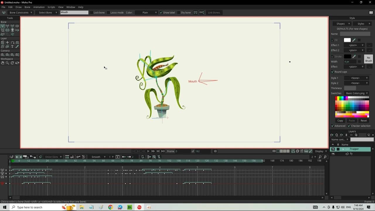 Moho Pro 14 How Unlock Bone For Animate - YouTube
