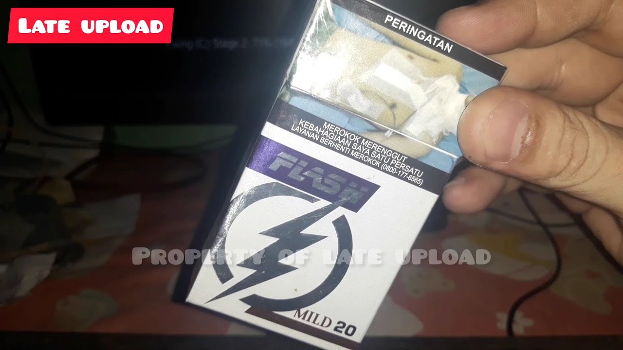 REVIEW : ROKOK FLASH MILD ISI 20 BATANG - YouTube