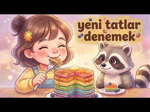 Yeni Tatlar Denemek Konulu Çocuk Masalı 🥬  | Okul Öncesi Mini Hikayeler | Güneş İle Baloncuk