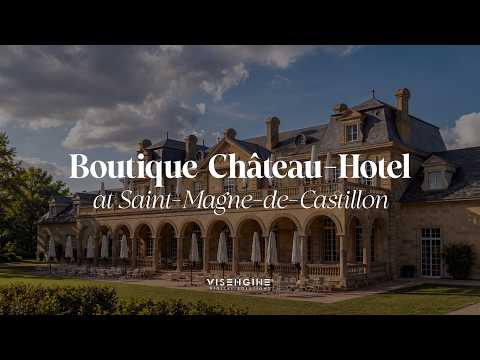 Boutique Château-Hotel at Saint-Magne-de-Castillon | Architectural 3D Animation
